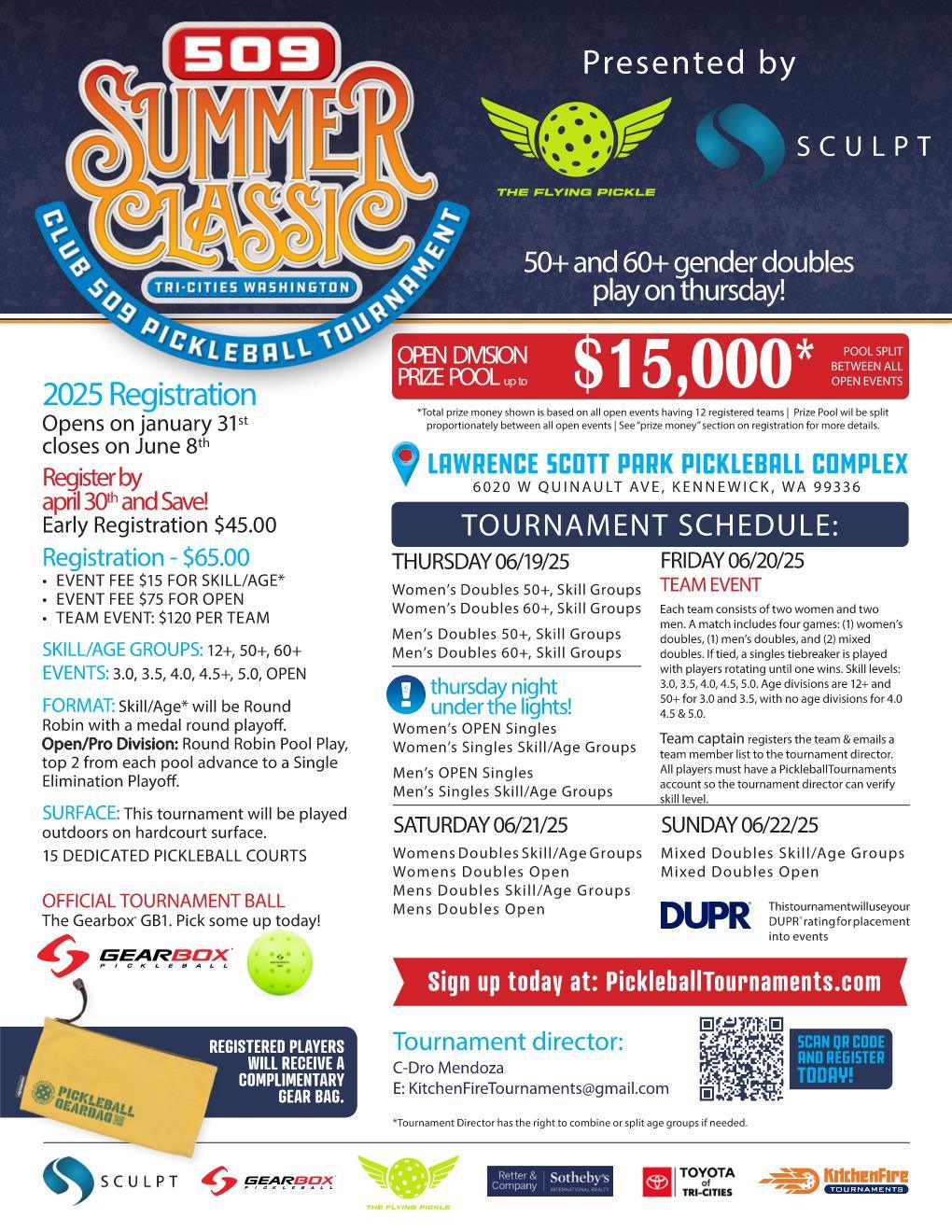 2025 Club 509 Summer Classic - Club 509 Pickleball