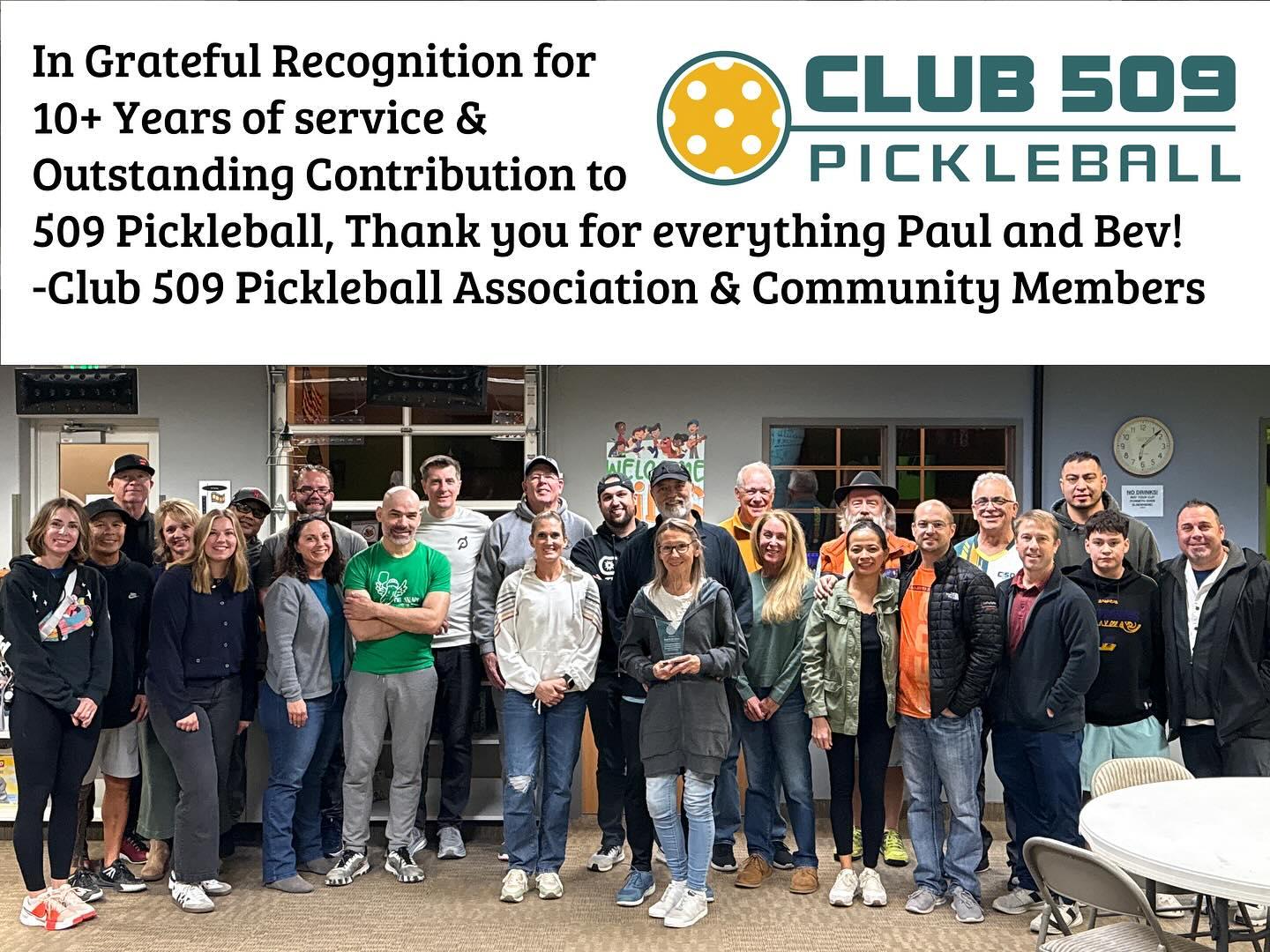 Annual Membership Meeting Update - 11/12/25 - Club 509 Pickleball